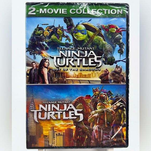 Media | New Teenage Mutant Ninja Turtles 2movie Collection On Dvd ...